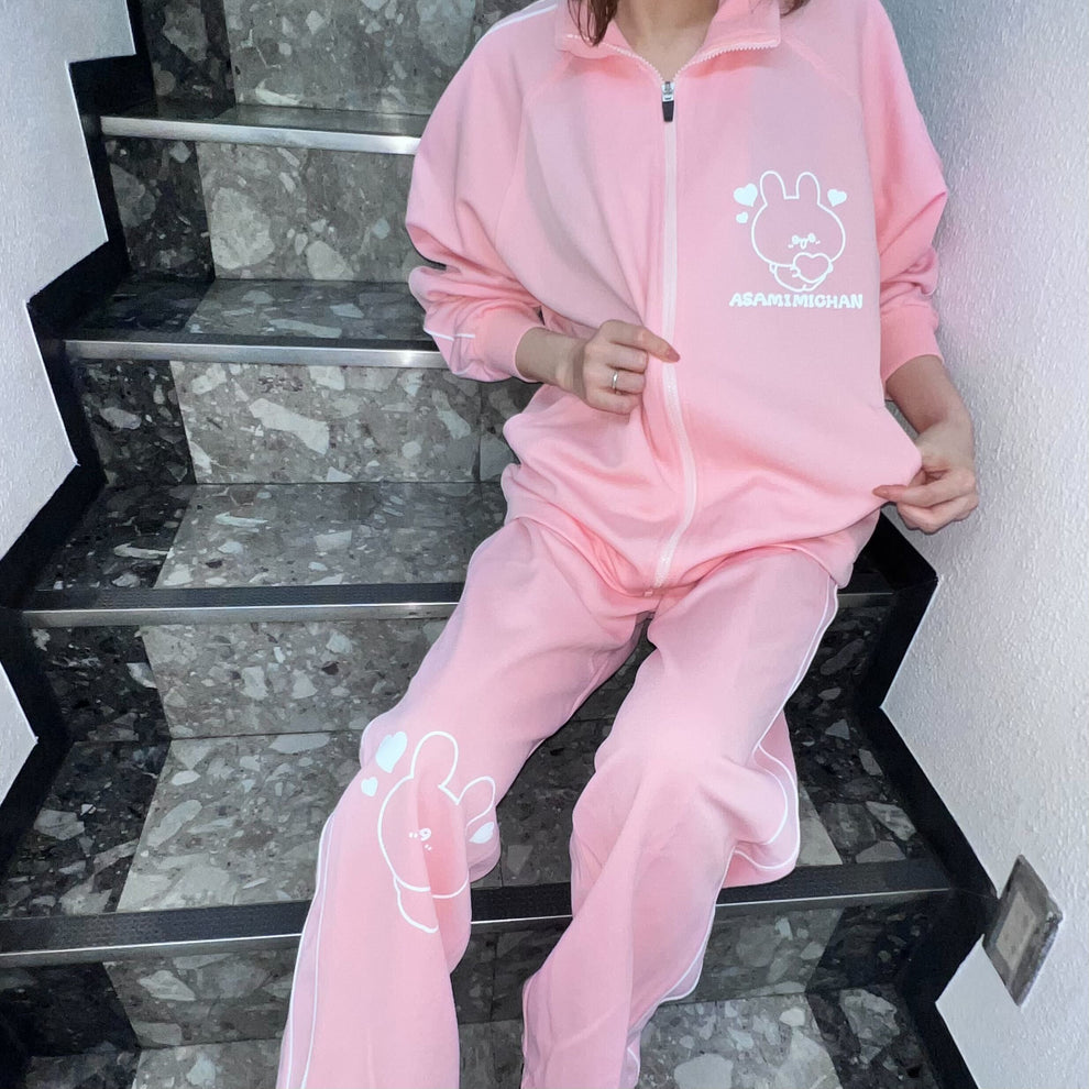 【あさみみちゃん】ジャージ Bottom （ピンク）(ASAMIMI BASIC 2024 APRIL) – SimpleSideMascots（サイマス）公式オンラインショップ