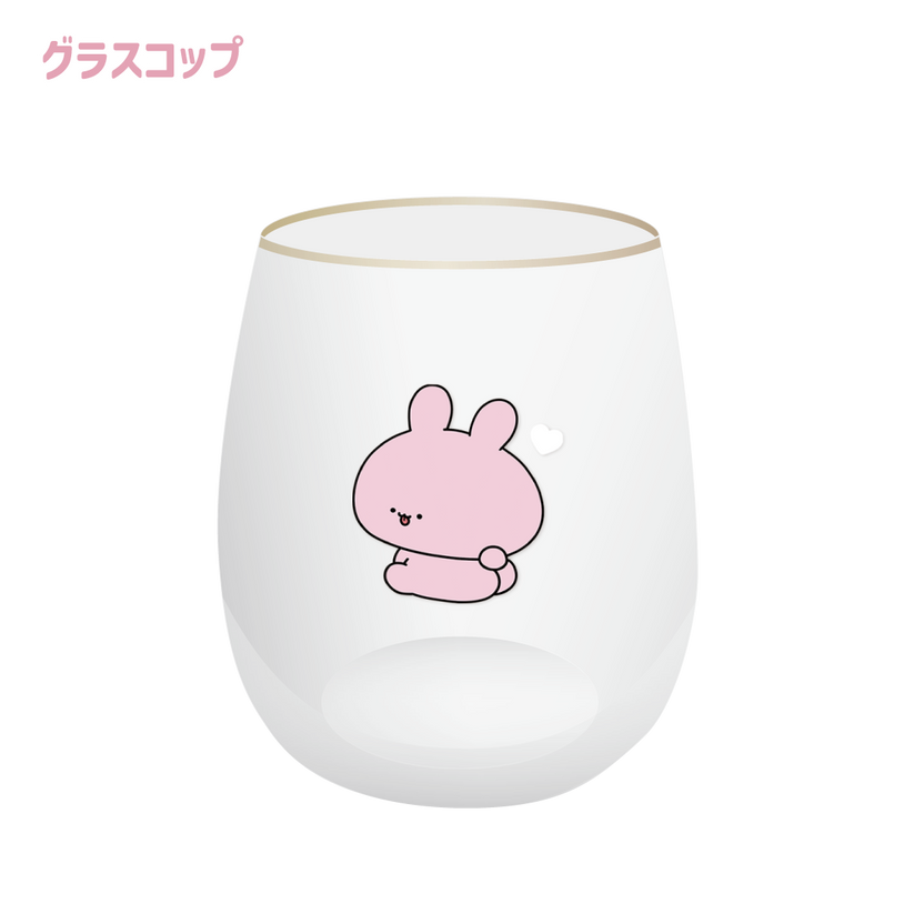 [Asamimi-chan] Glass cup (Asamimi BASIC JULY) – SimpleSideMascots（サイマス）公式オンラインショップ